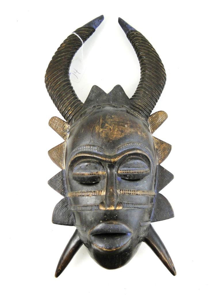 Ligbi Mask , Ligbi Tribe, From Ivory Coast, Obtaine