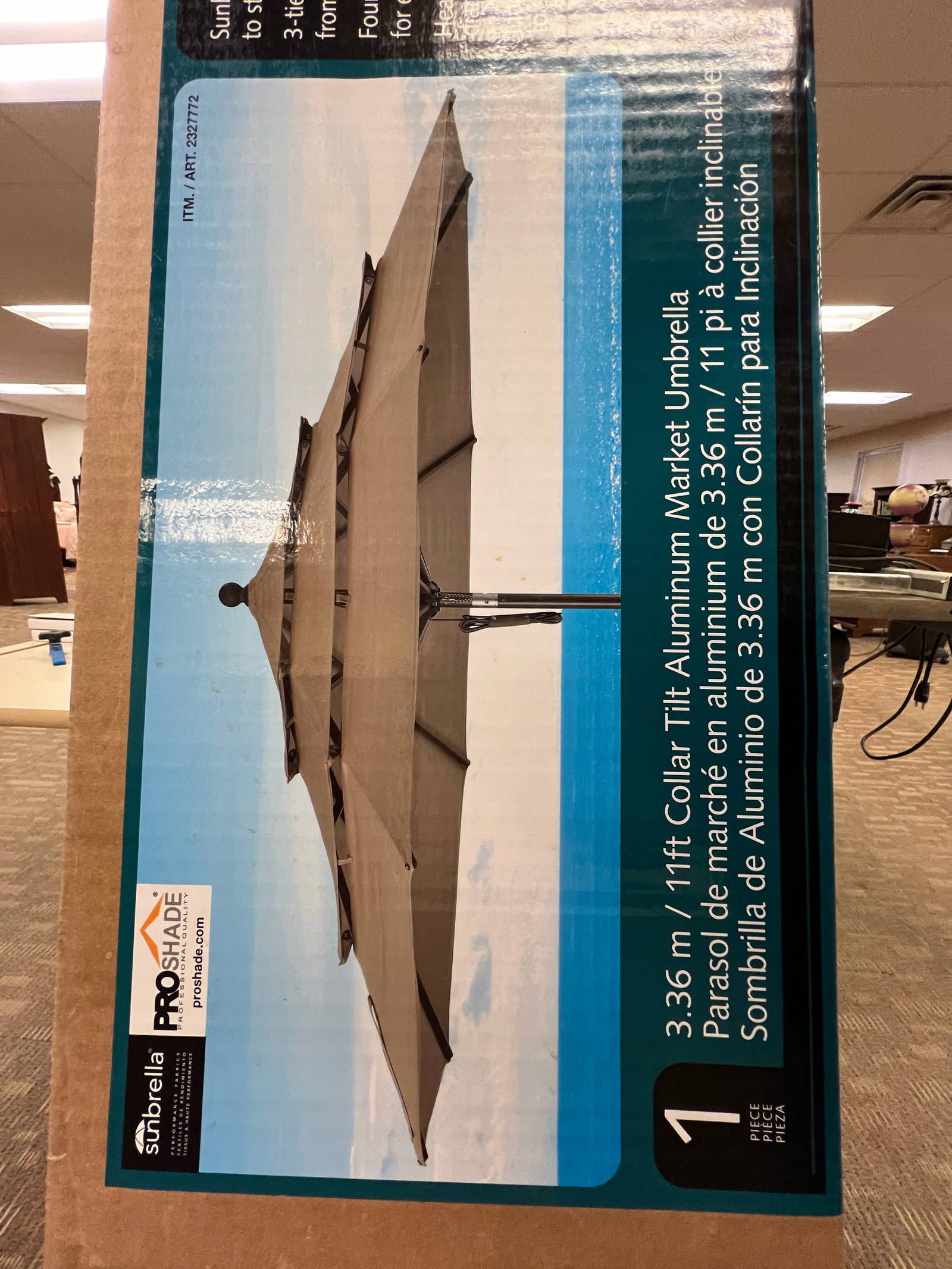 Proshade Unbrella Extends To 11 Ft Auction