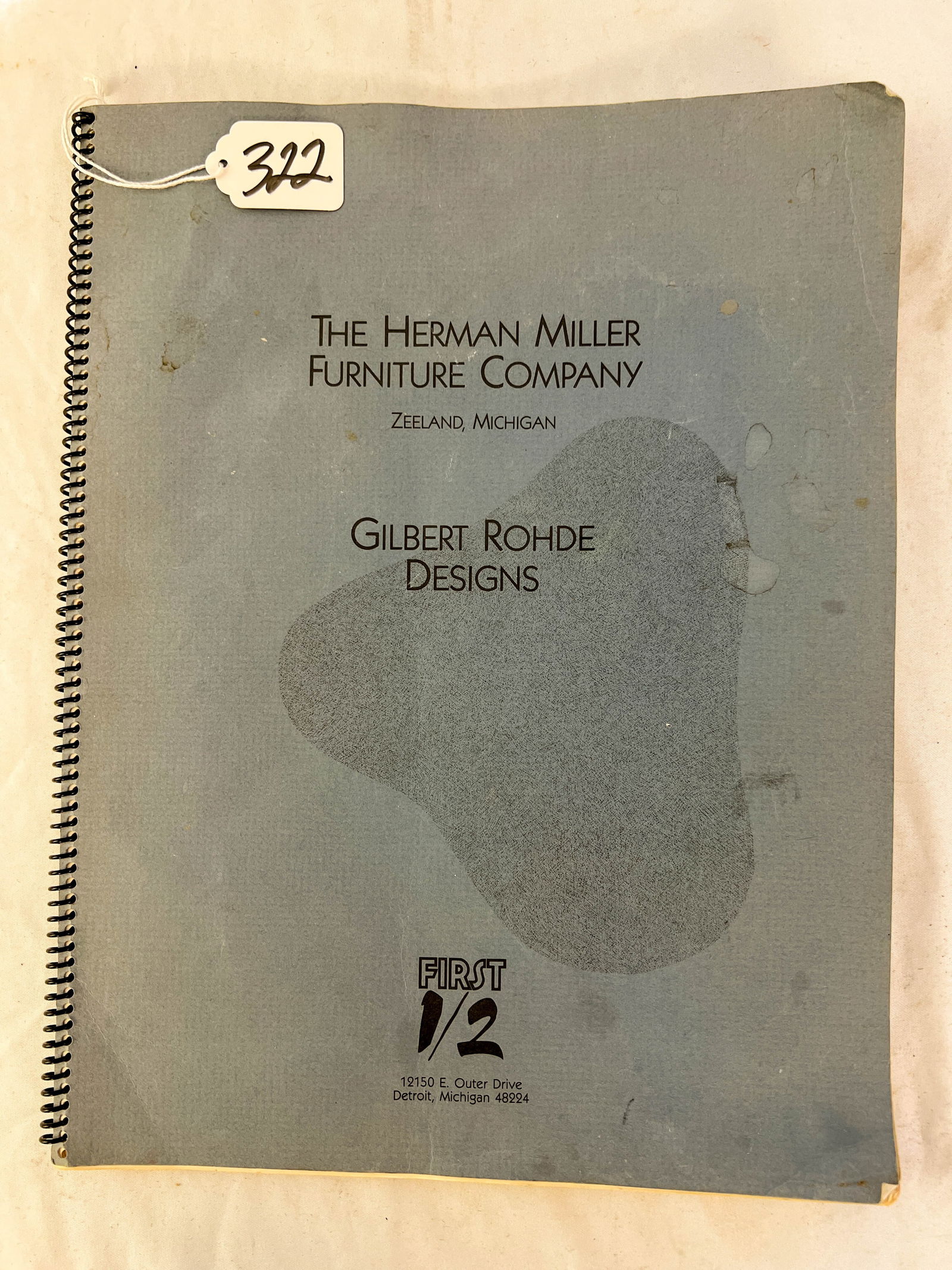 Original Herman Miller Furniture Company (zeeland Michigan) Gilbert ...