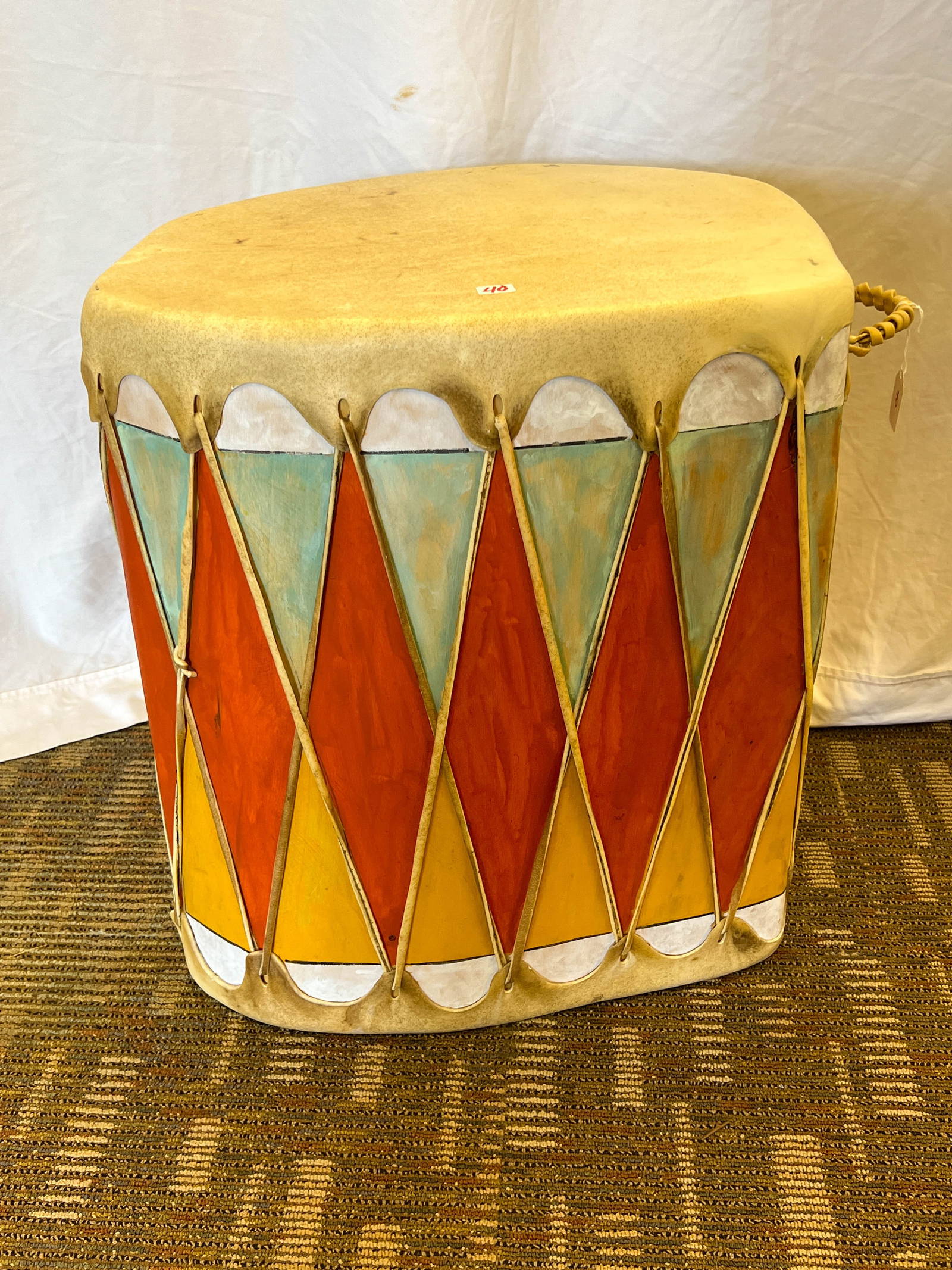 Tao's Log Drum Made By Native American Craftsmen Auction
