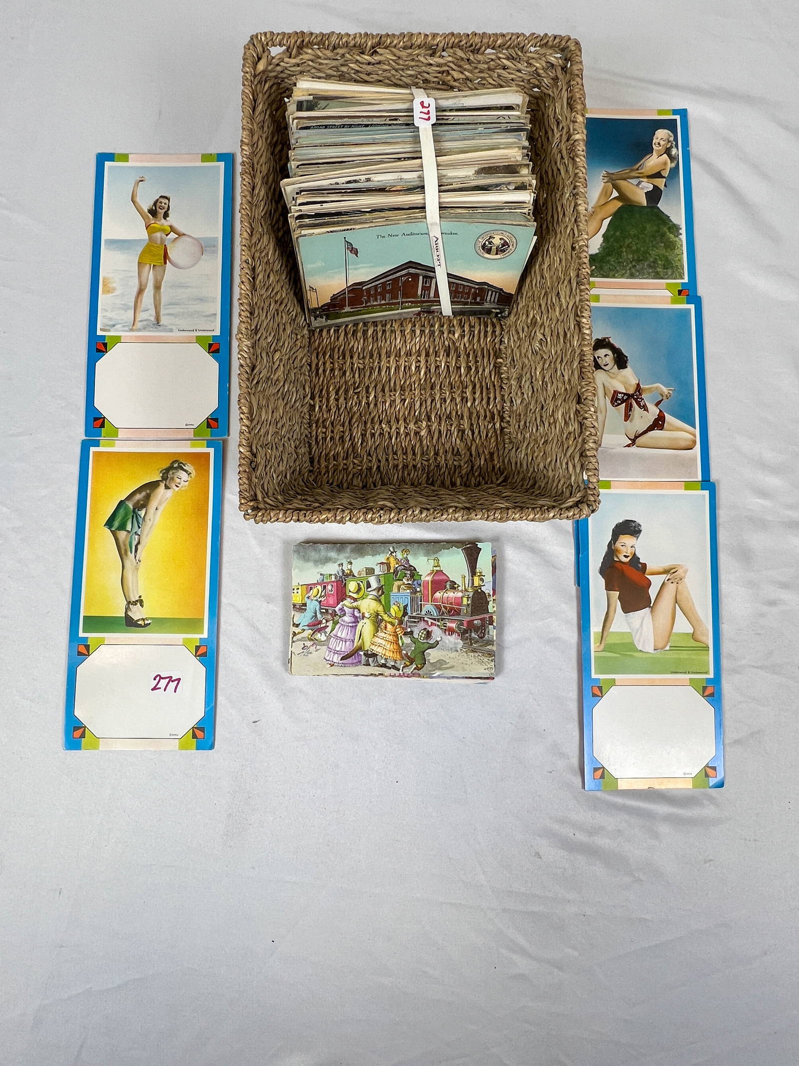 Real Life Post Cards, T/c Kitty Cat Post Card Auction