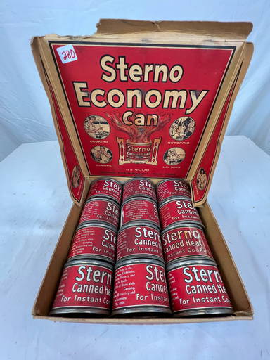 Sterno Advertising Box