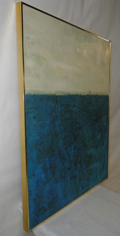 Original 1960's Marion Eaton Contemporary Oil Depicting