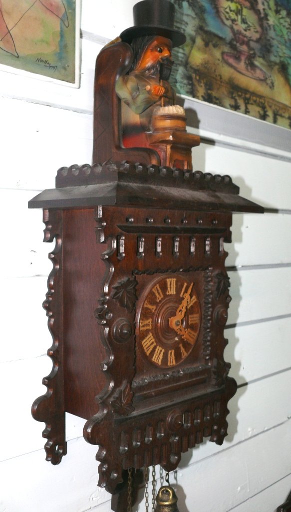 Repro 8 day potato / dumpling eater cuckoo clock German - Jan 30, 2016 ...