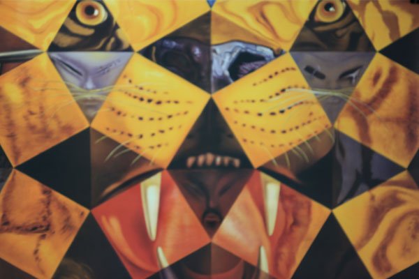 SALVADOR DALI CINQUENTA TIGRE REAL