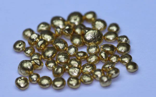 65 Grams Pure 24k Gold Shots