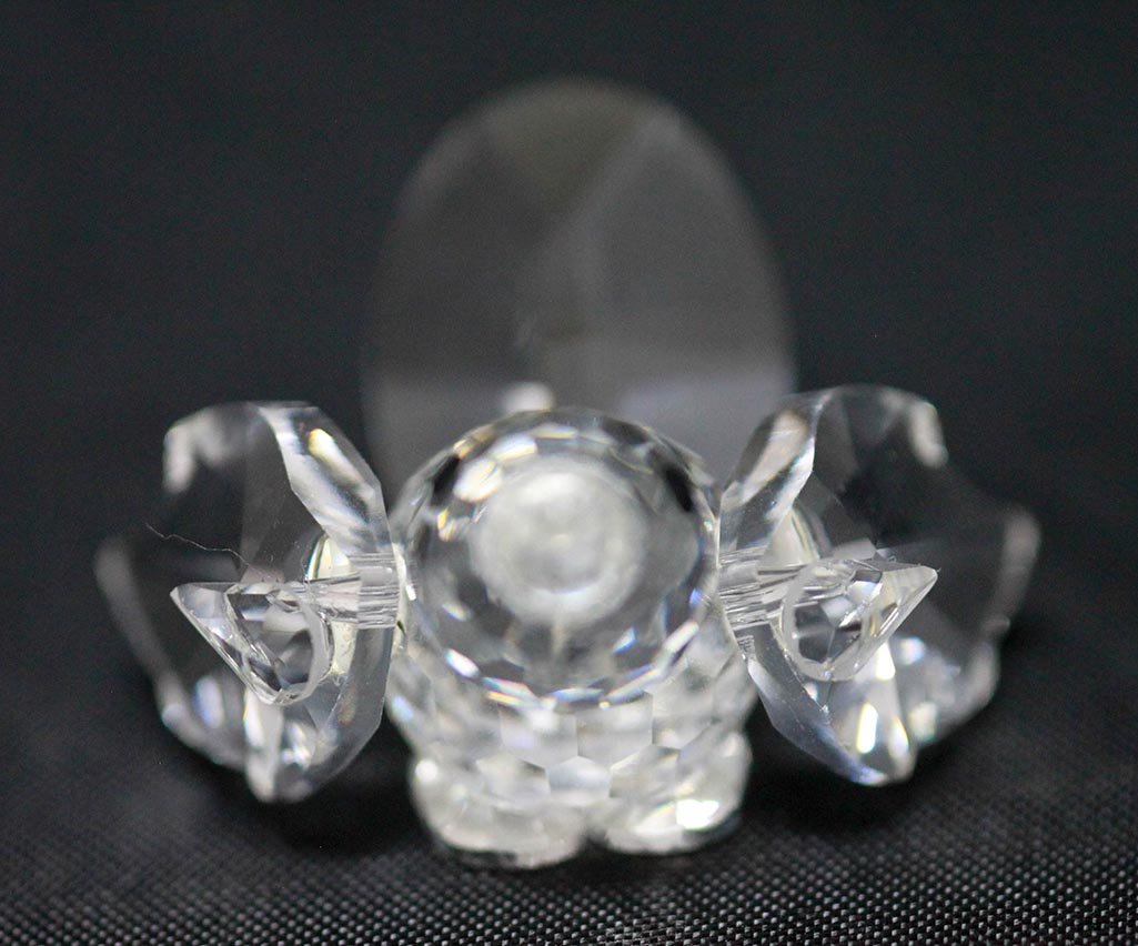 Genuine Swarovski Crystal 1" Small Turkey Figurine W/Co