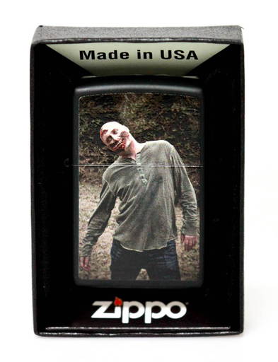 Zombie Genuine Zippo Lighter Made In U.s.a