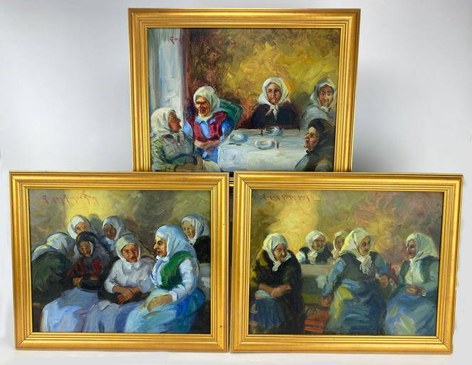 (on 3) Susan Ricker Knox (american, 1875 1959)