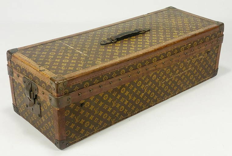 Rare Vintage Louis Vuitton Encyclopedia Trunk