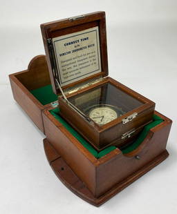 A Boxed Hamilton Model 22 Chronometer Watch For The U.s. Army