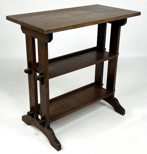 Roycroft Oak "little Journeys" Table