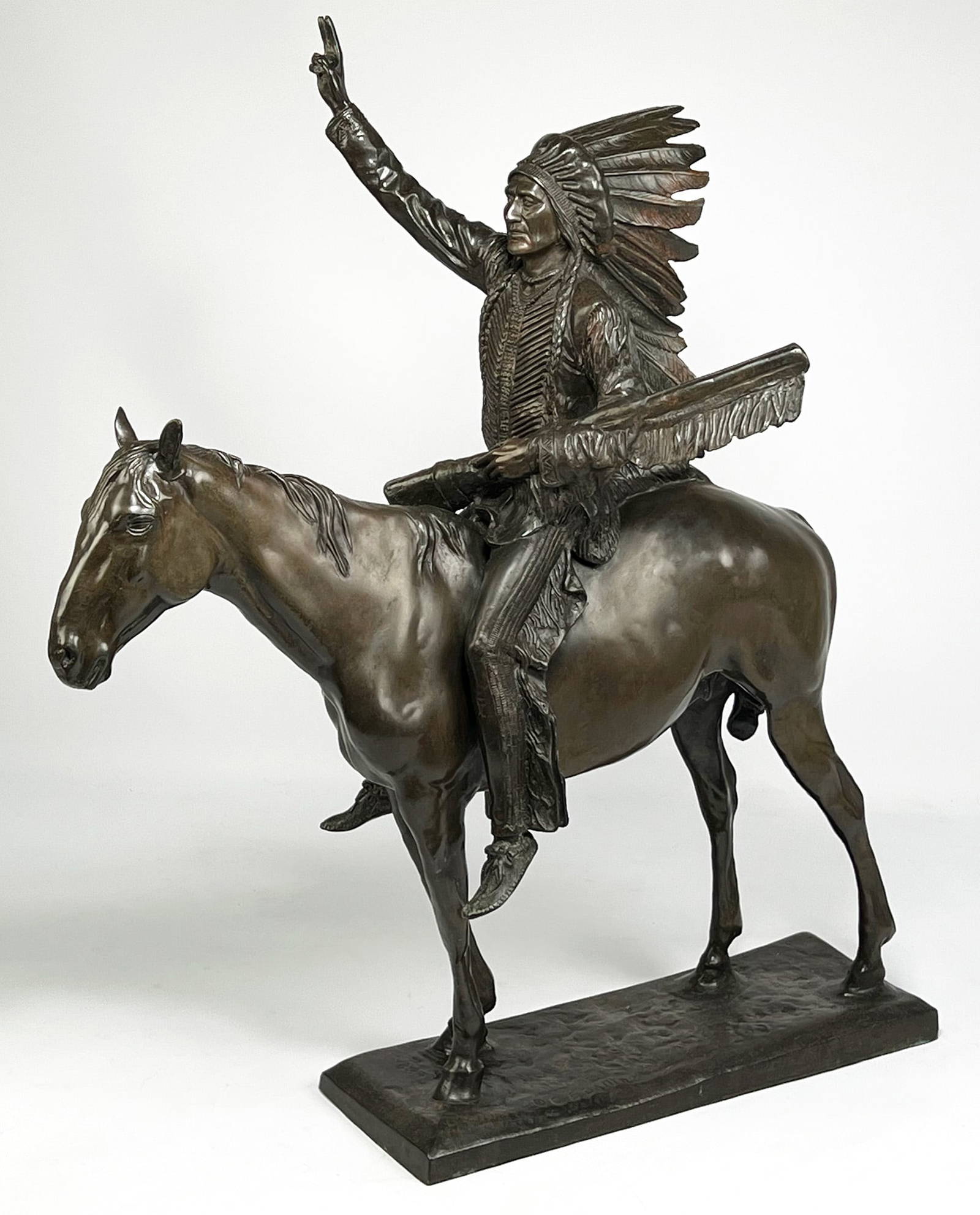 After Cyrus Edwin Dallin (american/massachusetts, 1861-1944) Bronze Auction
