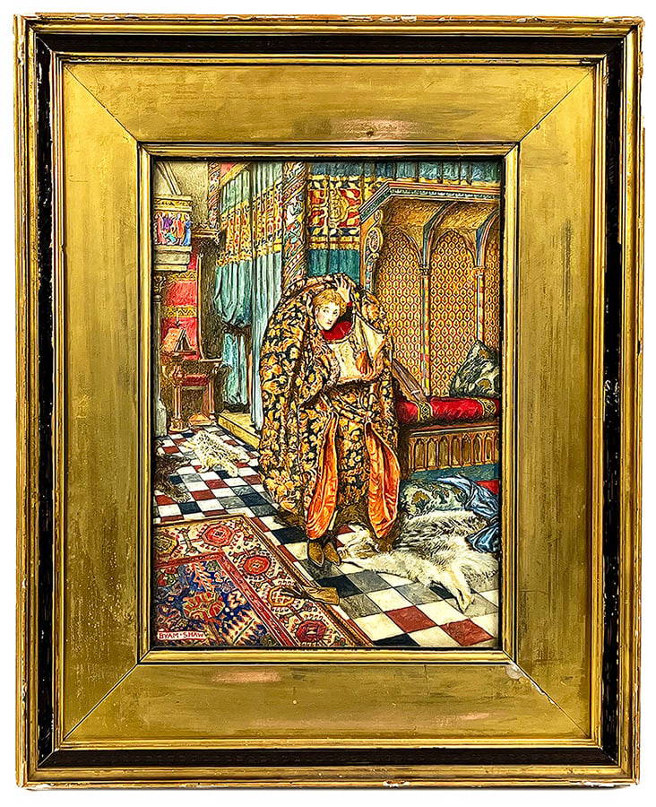John Byam Shaw (english, 1872-1919) Auction