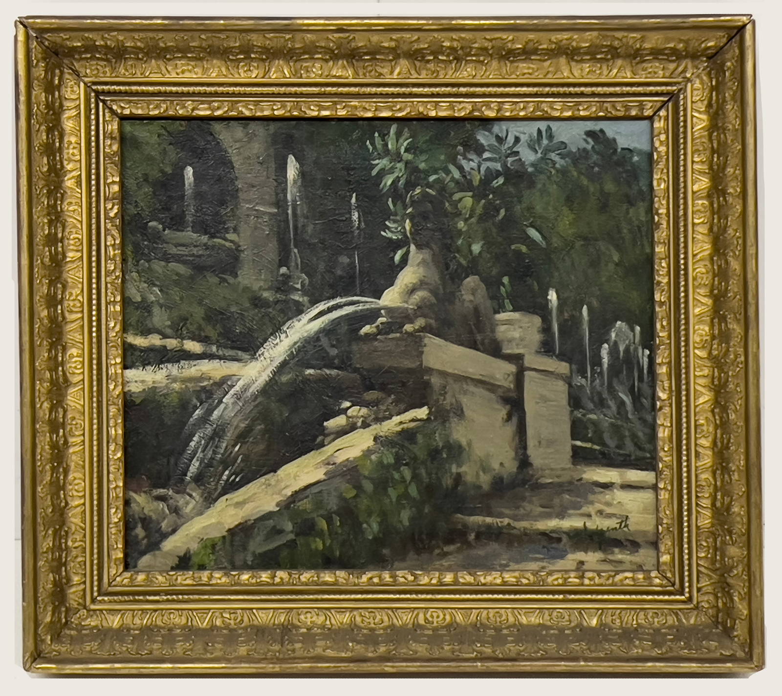 Lillian Mathilde Genth (american/philadelphia, 1876-1953) Oil Painting ...