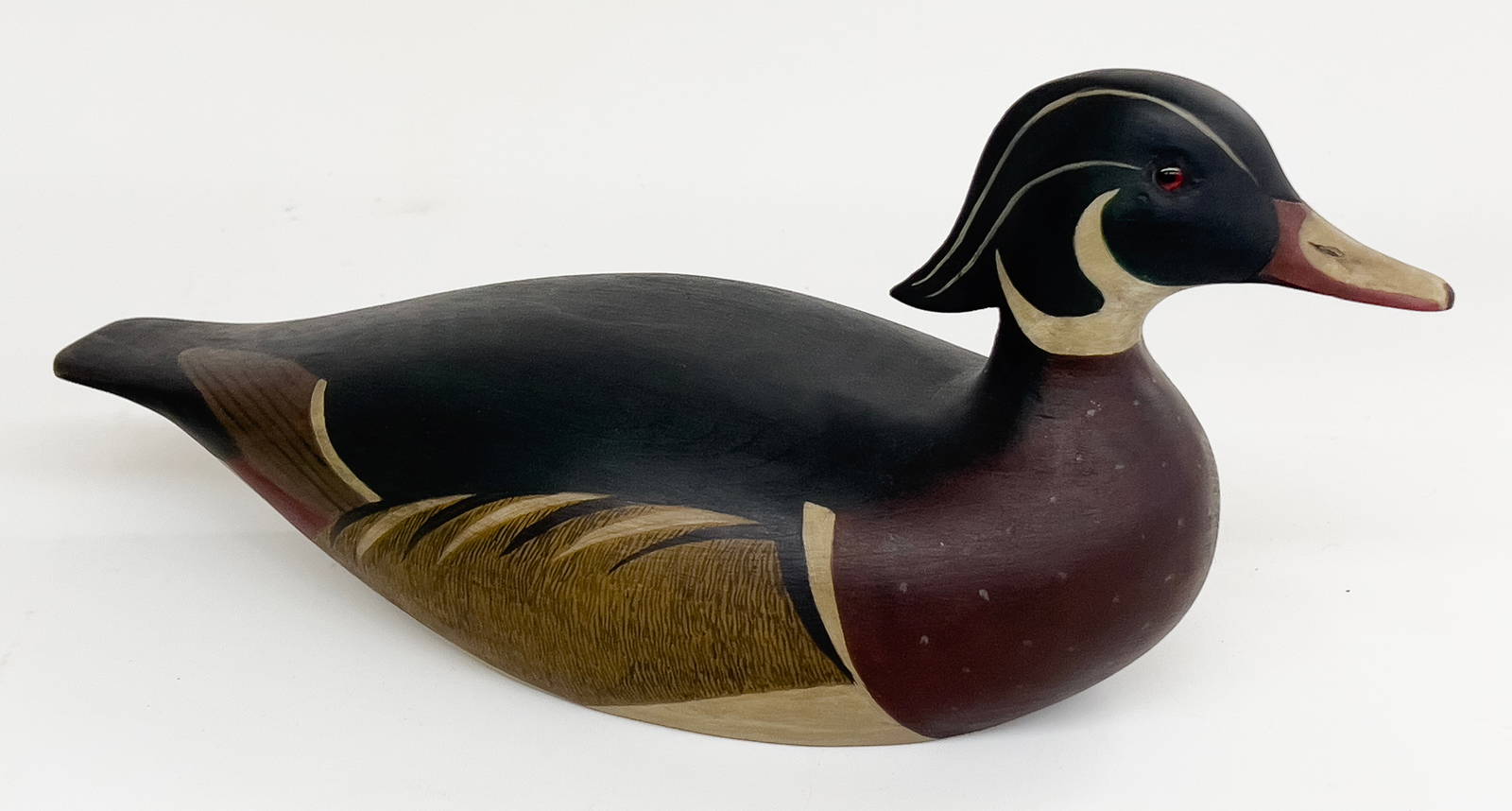 Maryland Wood Duck Decoy, Mitchell Auction