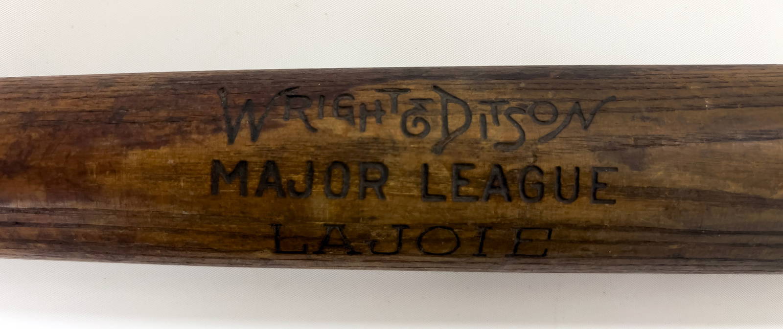 Wright And Ditson Napoleon Lajoie Baseball Bat Auction