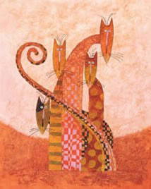 Toni Goffe Quartet Cats. Hand Signed