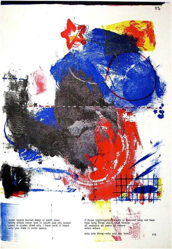 Robert Rauschenberg Original Lithograph