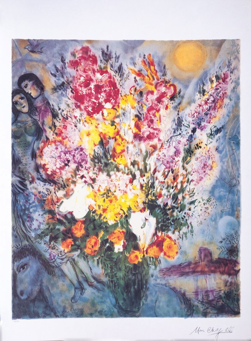 Marc Chagall "Bouquet of Flowers" W30 - Jun 08, 2014 | Windsor Auctions ...