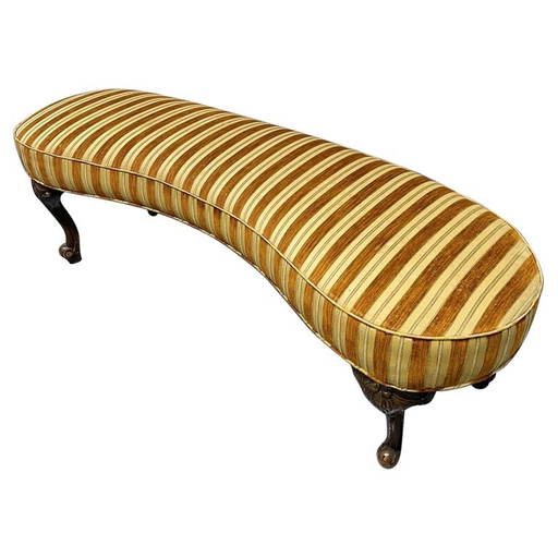 Antique Style Kidney Shaped Bench