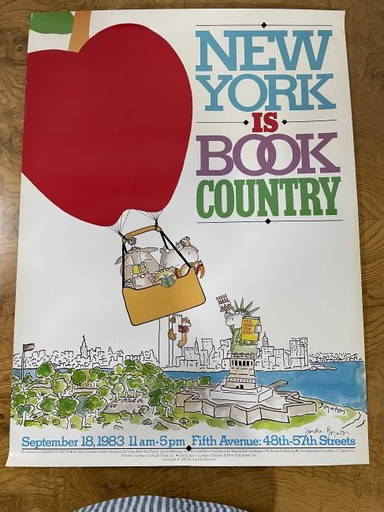 Signed Sandra Boynton New York Is Book Country Poster