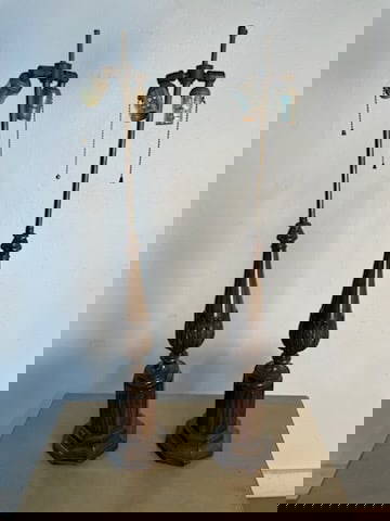 Painted Wooden Lamps - Feb 18, 2025 | Mod Avenue In Nj