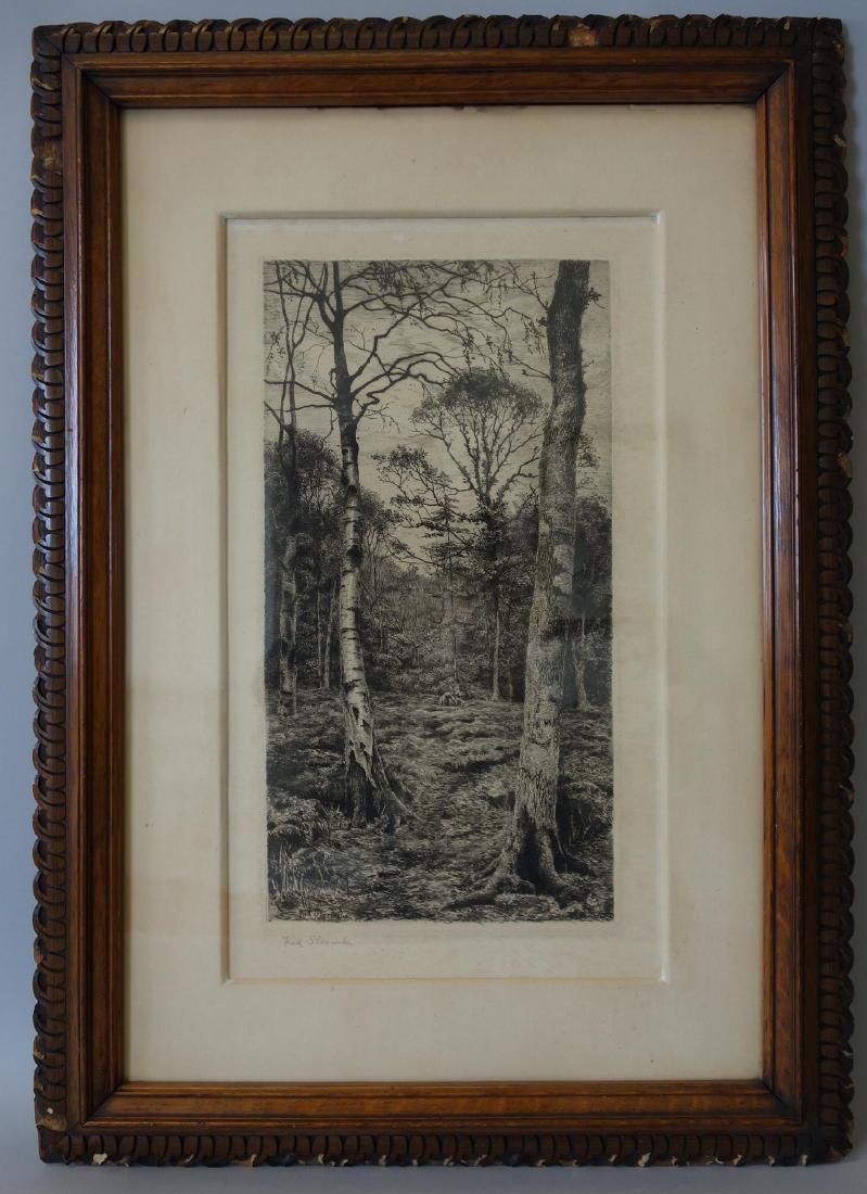 Fred Slocombe (1847-1920) Framed Etching, Signed - May 11, 2017 | Klein ...