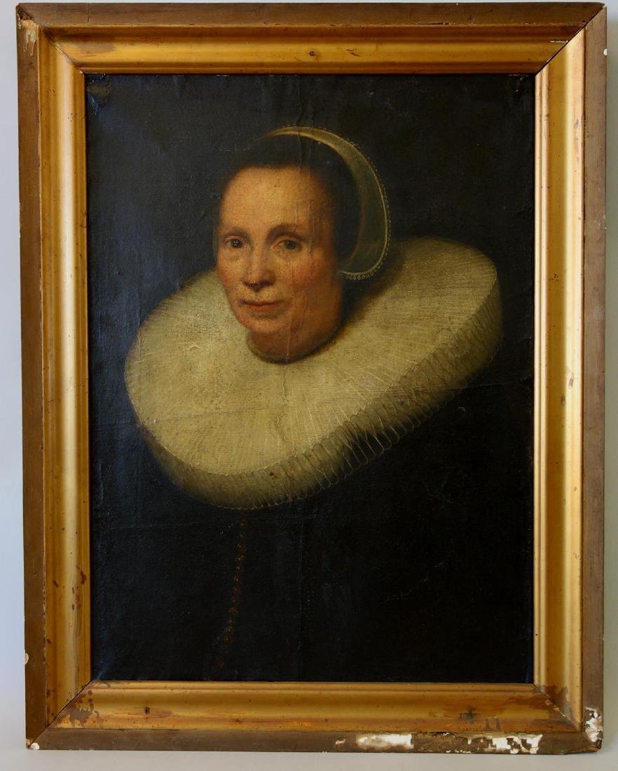 17thc Dutch Portrait of a Woman in a Ruff Collar - Sep 08, 2017 | Klein ...