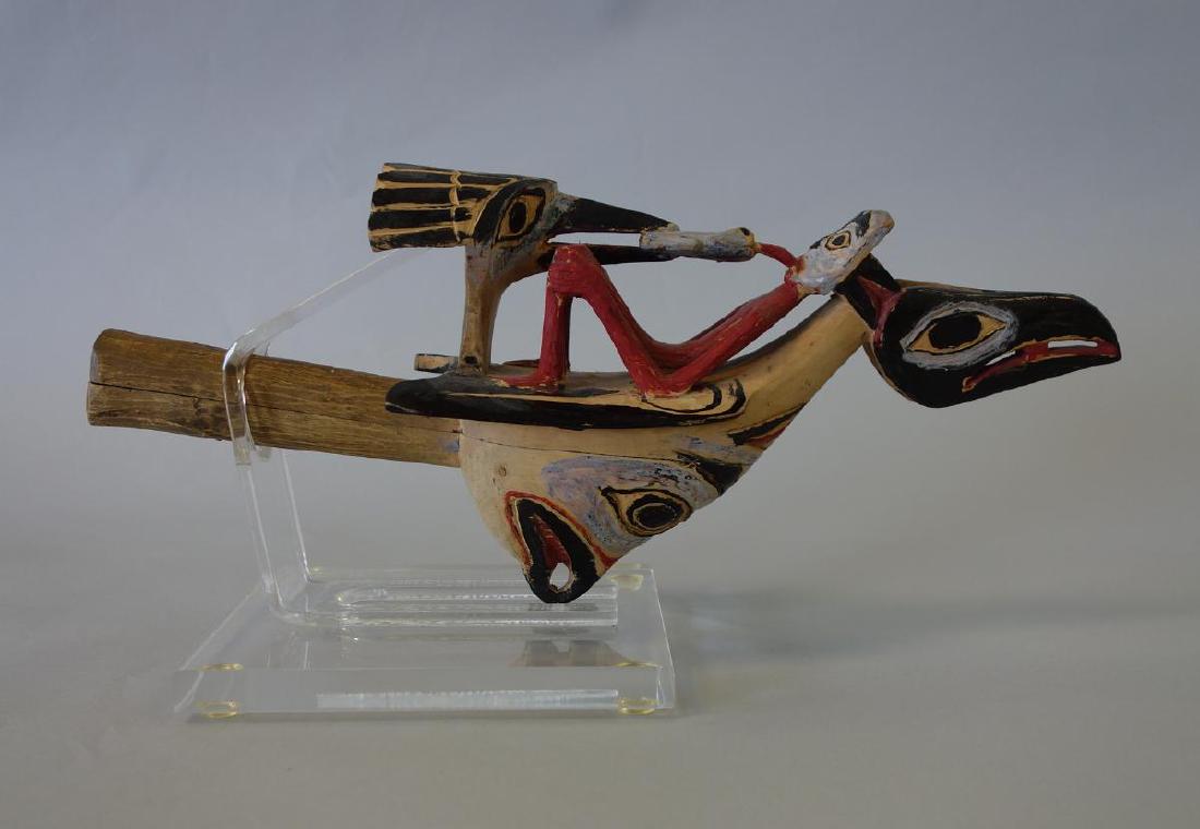 Northwest Coast Raven Rattle, Tlingit