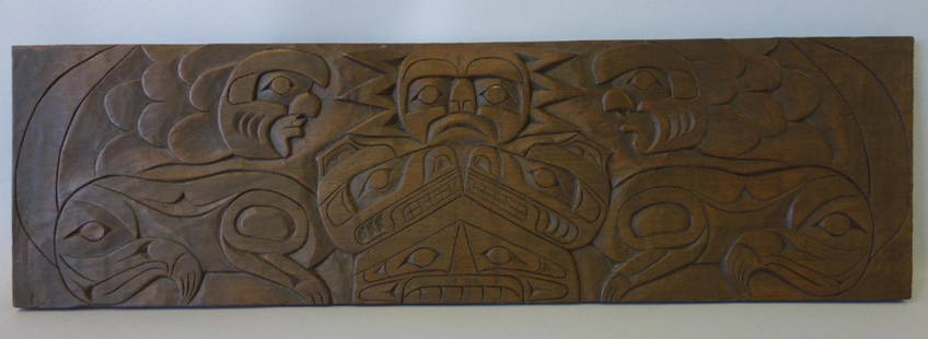 Pacific Northwest Coast Kwakiutl Potlatch Cedar Bowl