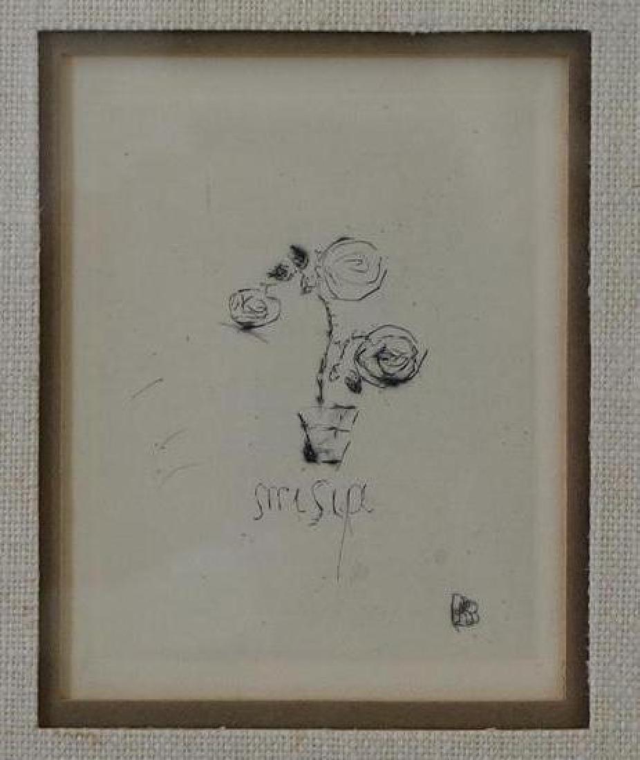 Pierre Bonnard (1867 1947) Misya, Etching