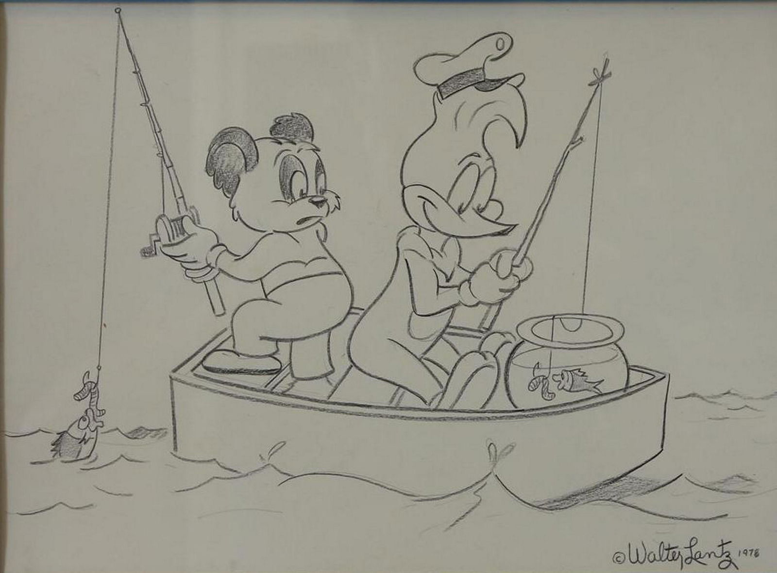 Walter Lantz (1899-1994) Original Pencil Drawing - Sep 06, 2019 | Klein ...