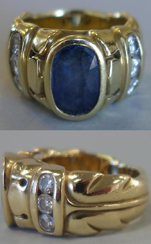 Elizabeth Rand 18K Gold, Sapphire & Diamond Ring - Jan 07, 2020 | Klein ...