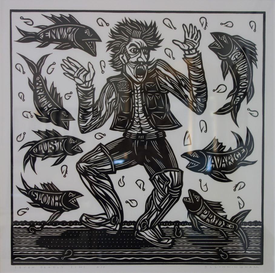 Dennis Cunningham (b 1949) Seven Deadly Sins