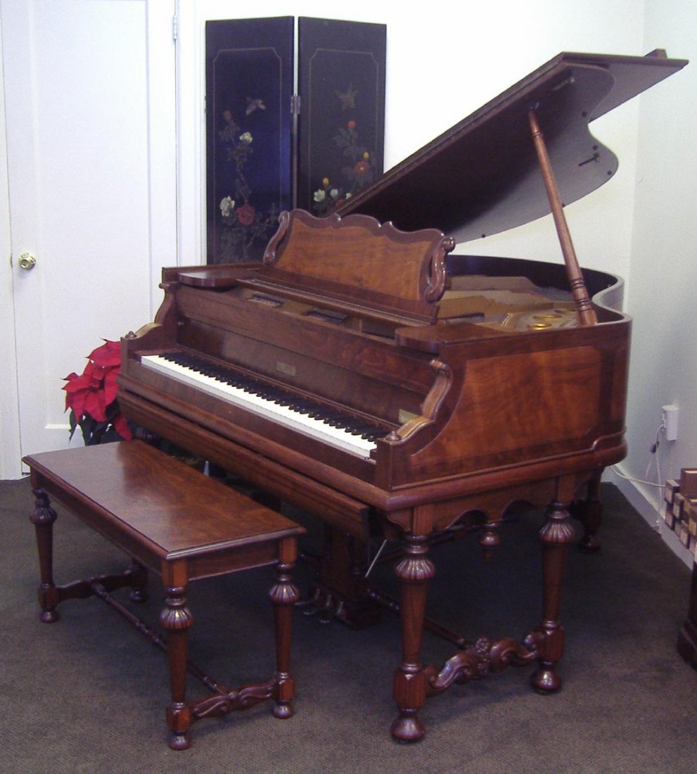65: Charles Stieff Grand Piano Welte Mignon Monta Bell