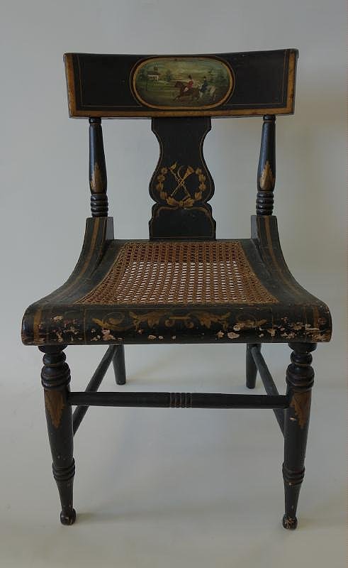 Pair of Baltimore Painted Fancy Chairs, Hunt Scene - Jun 21, 2013 ...