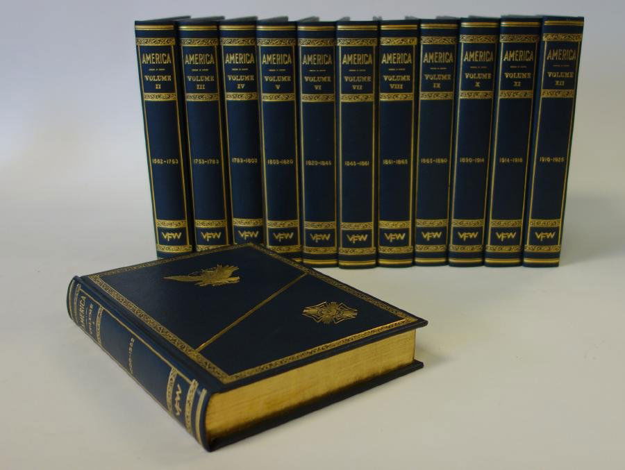 America VFW 12 Volume Book Set