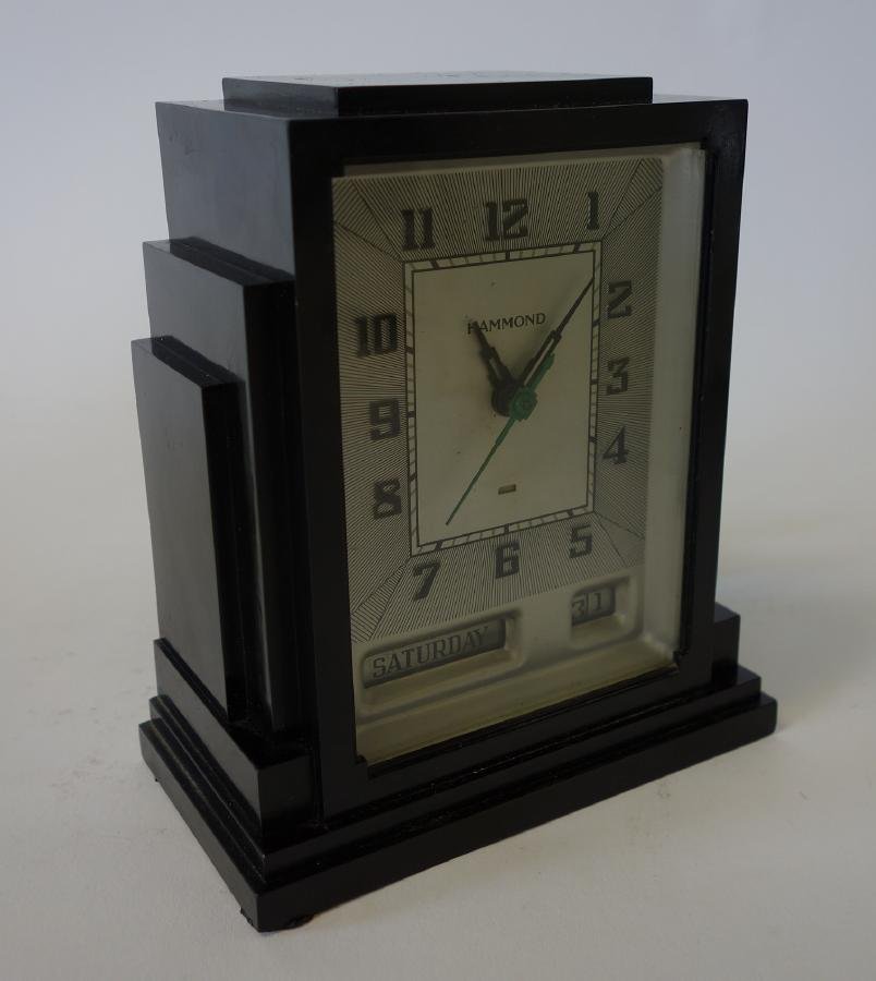 Hammond Gregory Skyscraper Bakelite Clock