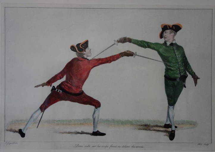 James Gwin (1700-1769) Fencing Engraving - Dec 05, 2013 | Klein James ...