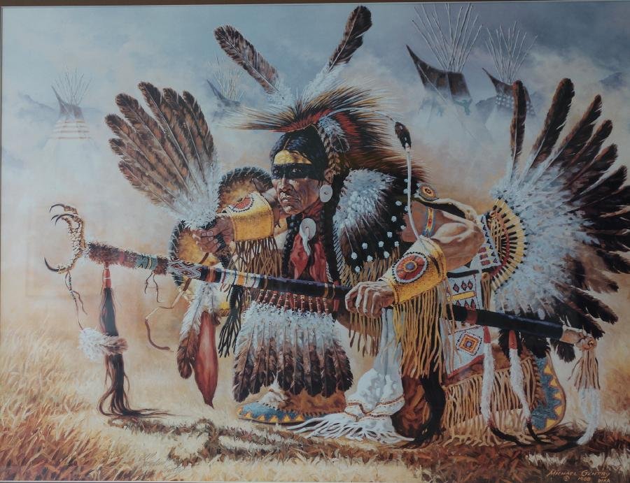 Michael Gentry, Artist Proof, Eagle Dancer