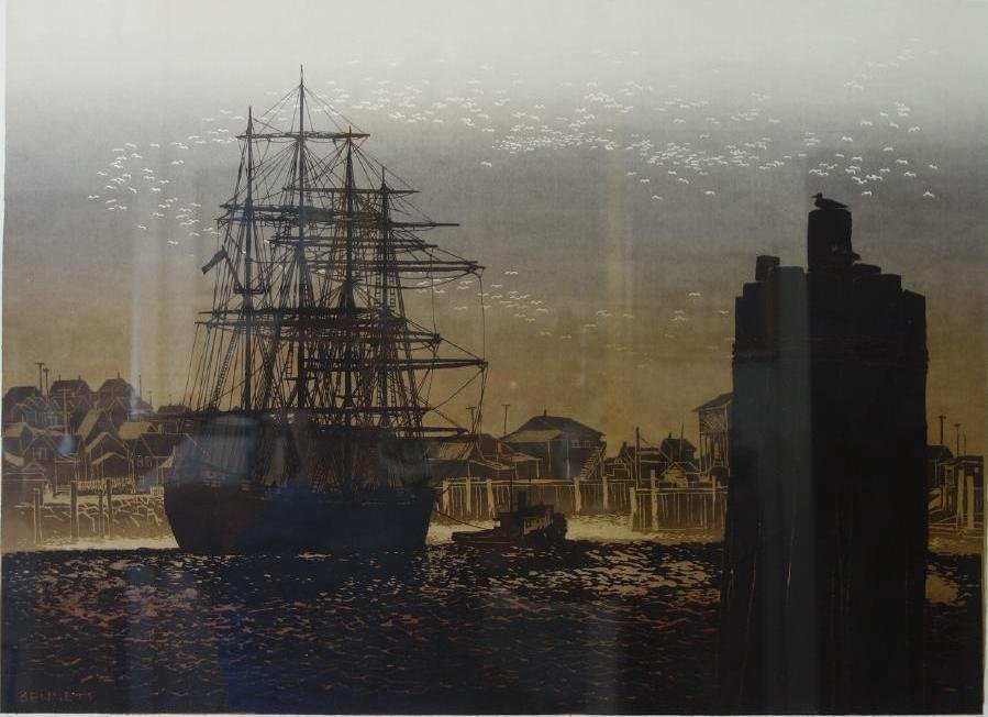 Elton Bennett (1910 1974) Return To The River