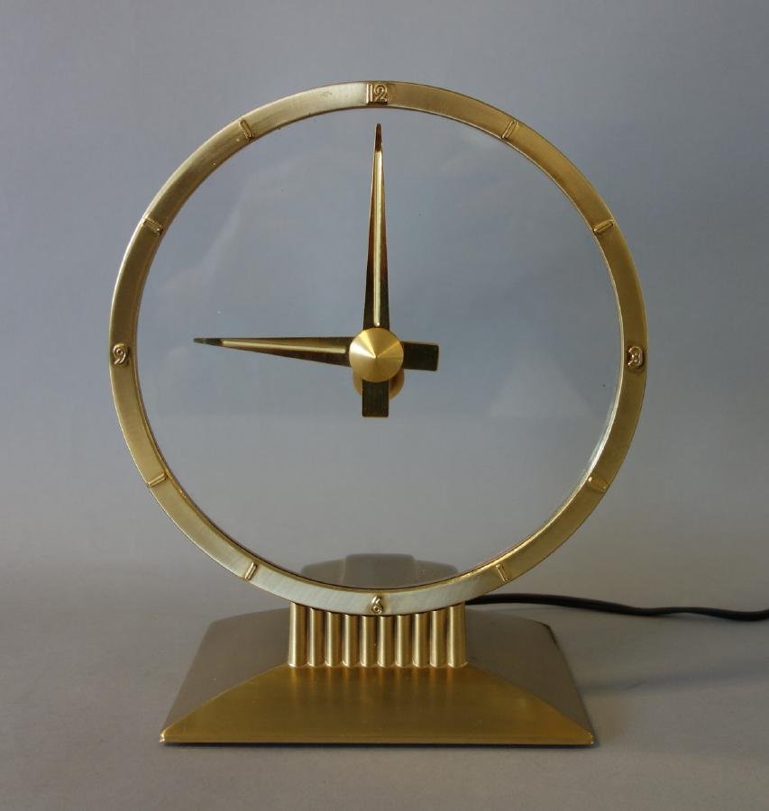 Jefferson Mid Century Electric Golden Hour Clock