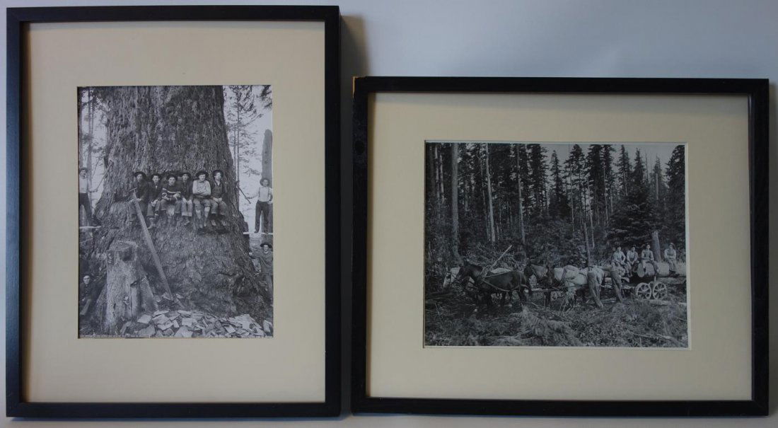 2 Darius Kinsey Vintage Framed Photographs