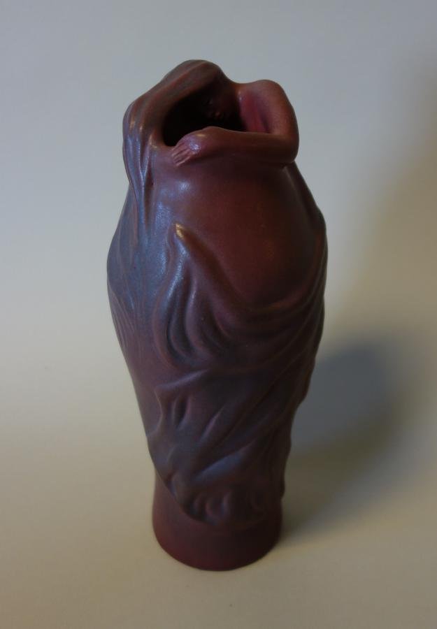 Van Briggle Lorelei Vase, Persian Rose