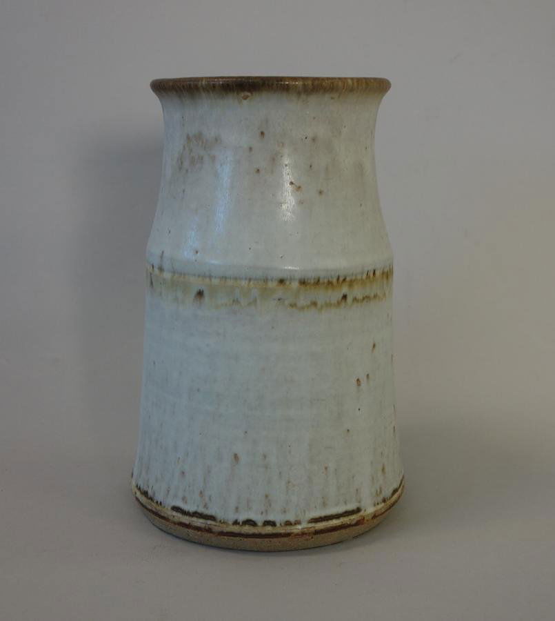 Mid Century Studio Pottery Jar / Vase Signed