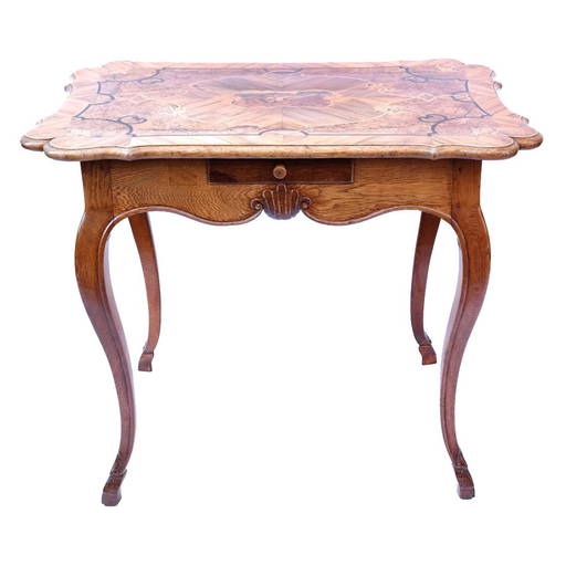 Continental Rococo Style Games Table