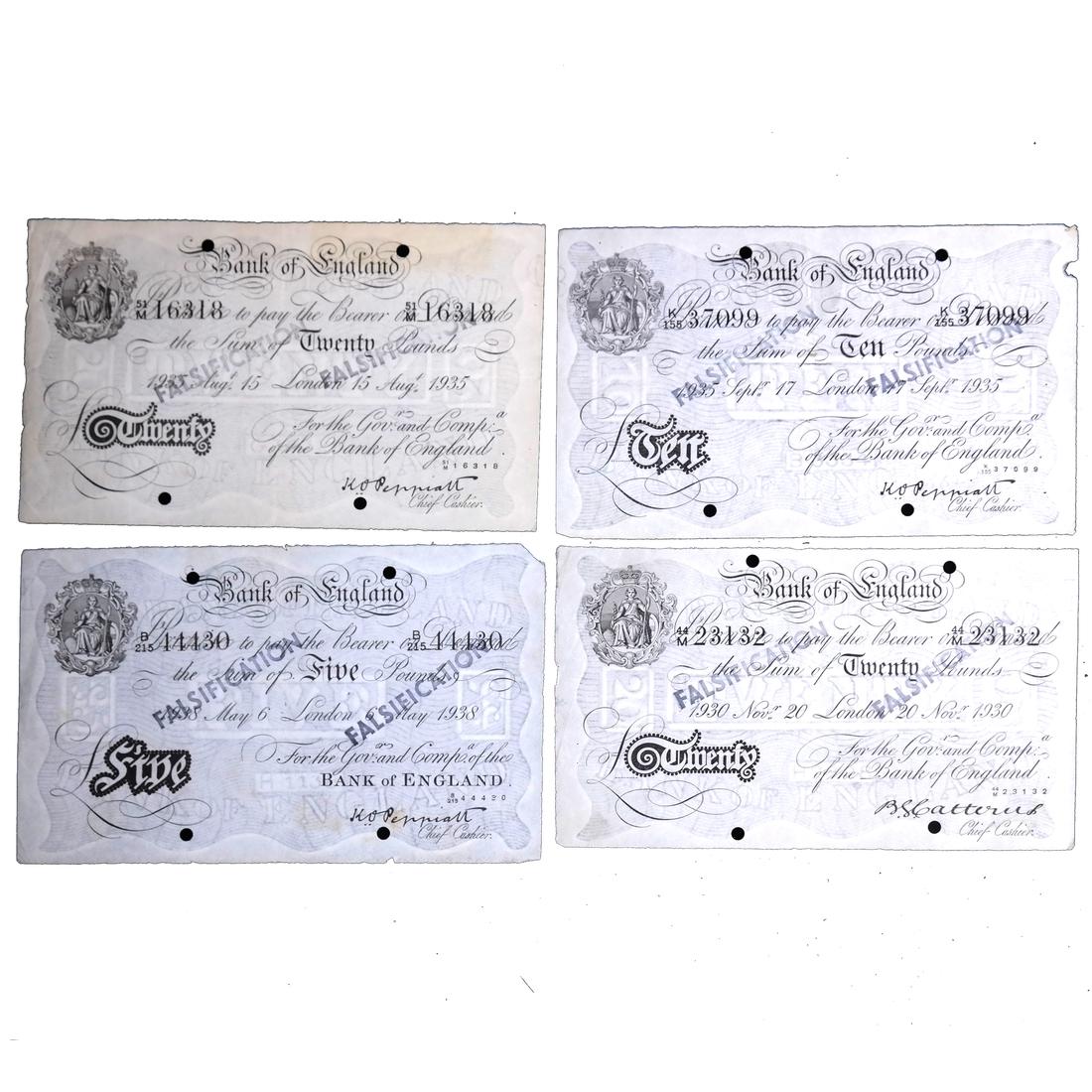 GREAT BRITAIN WWII OPERATION BERNHARD FORGERY NOTES - May 19, 2017 ...