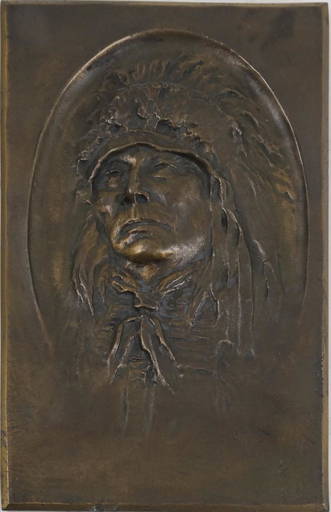 Edward Geiselman Bronze Plaque