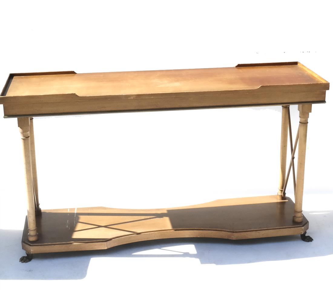 Regency Style Console Table